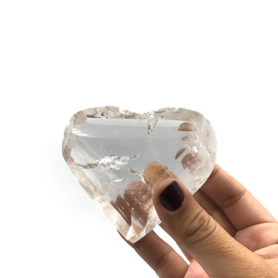 Crystal Faceted Hearts - Minec | Wholesale Minerals from Brazil