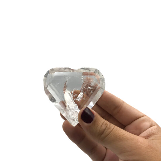 Crystal Faceted Hearts - Minec | Wholesale Minerals from Brazil